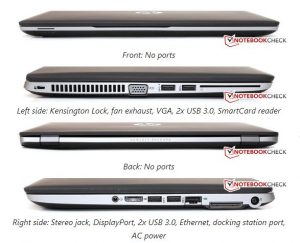HP Elitebook 840 G1 - Core i5 4200U, 4GB, 120GB, HD