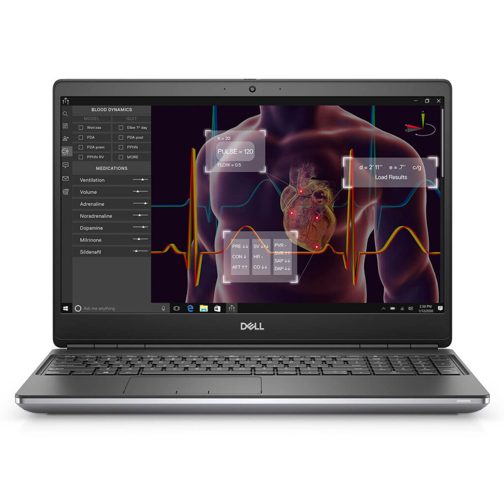 Dell Precision 7560 – Core i7 11750H, Ram 16GB, SSD 512GB, Quadro T1200 ...