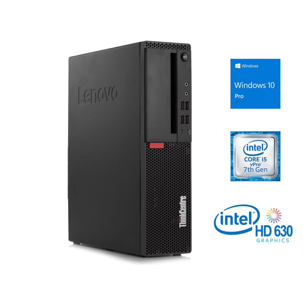 Máy bộ ThinkCentre M910s - Core i5 7500T, Ram 8GB, SSD 120GB + HDD 500GB